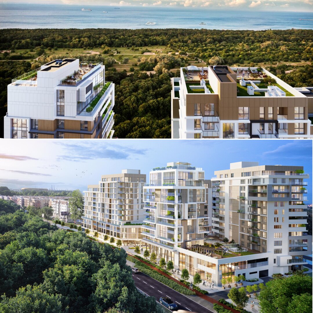 Bulvar Apartments, luksusowe apartamenty, Gdańsk, Przymorze, Czarny ...